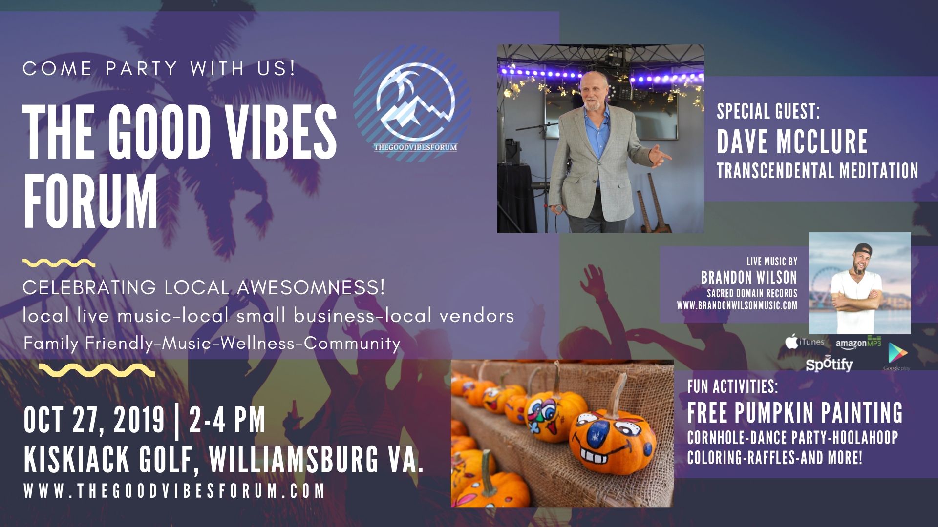 EVENTS – The Good Vibes Forum
